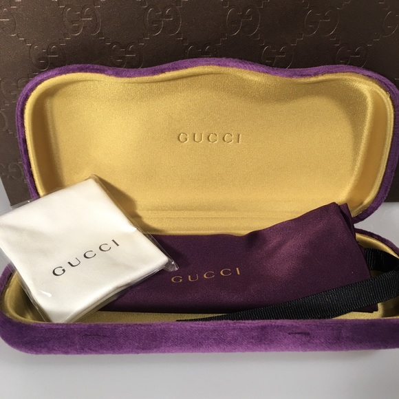 Gucci | Accessories | Brand New Authentic Gucci Velvet Sunglass Case ...